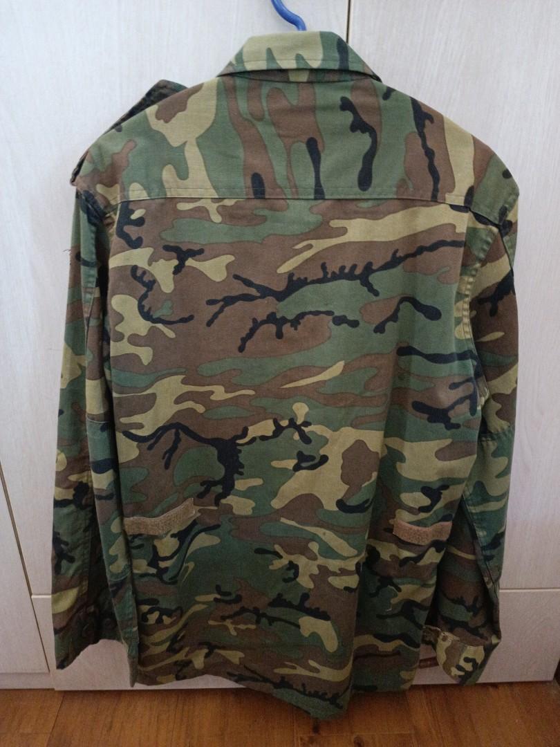 SAF army no4 jacket, Men's Fashion, Tops & Sets, Vests on Carousell
