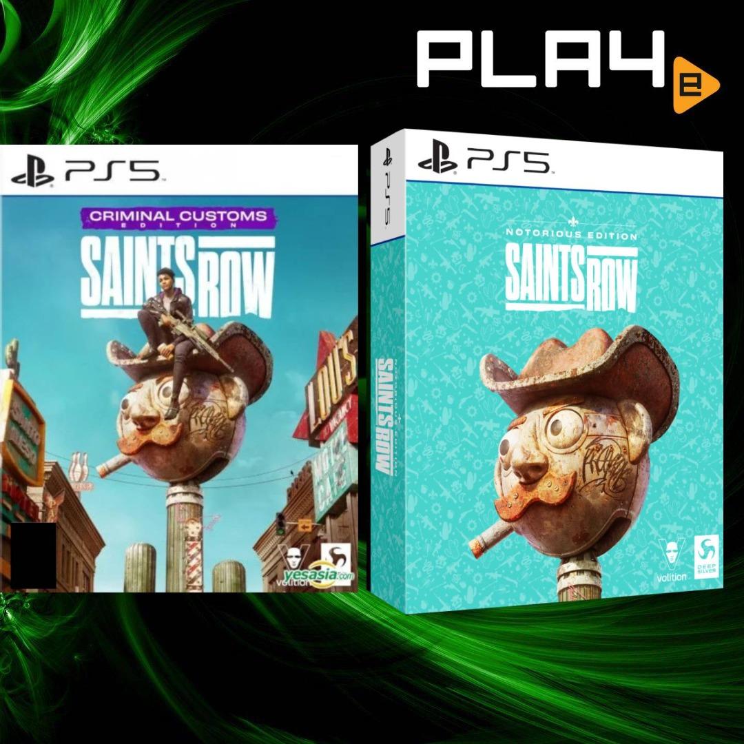 Saints Row Brand New (PS4/PS5/ XBox), Video Gaming, Video Games ...