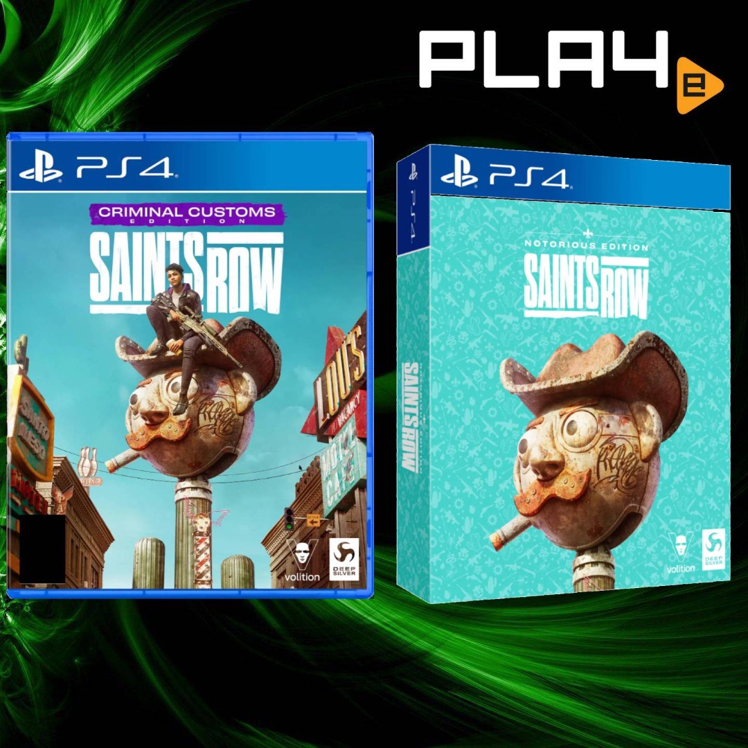 Saints Row Brand New (PS4/PS5/ XBox), Video Gaming, Video Games ...