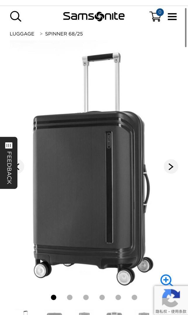 Samsonite Hartlan 68/25 Spinner Luggage , Hobbies & Toys, Travel, Luggage on Carousell