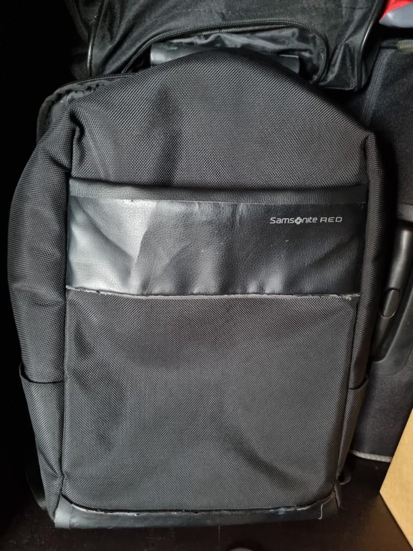 Samsonite Red, Men's Fashion, Bags, Backpacks on Carousell