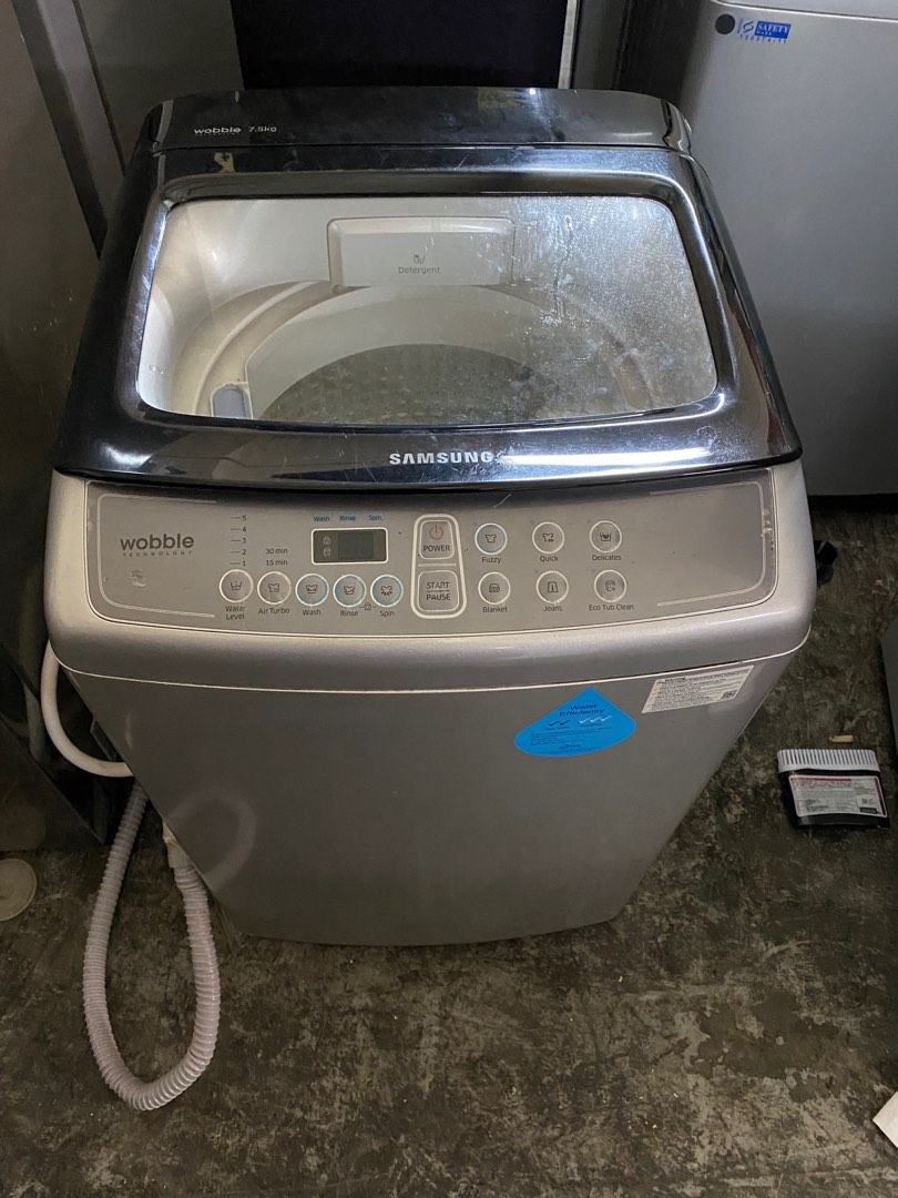 Samsung 7.5kg washing machine / washer, TV & Home Appliances, Washing ...
