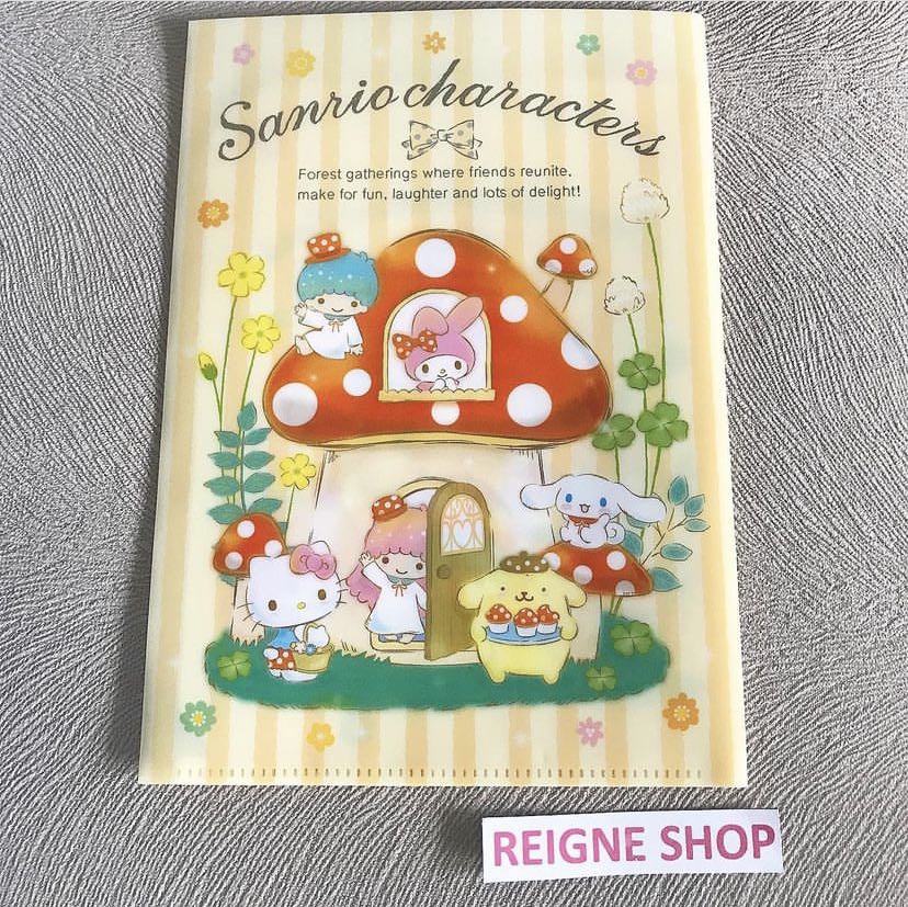 SANRIO CHARACTERS MINI FILE FOLDER, Hobbies & Toys, Stationary & Craft ...