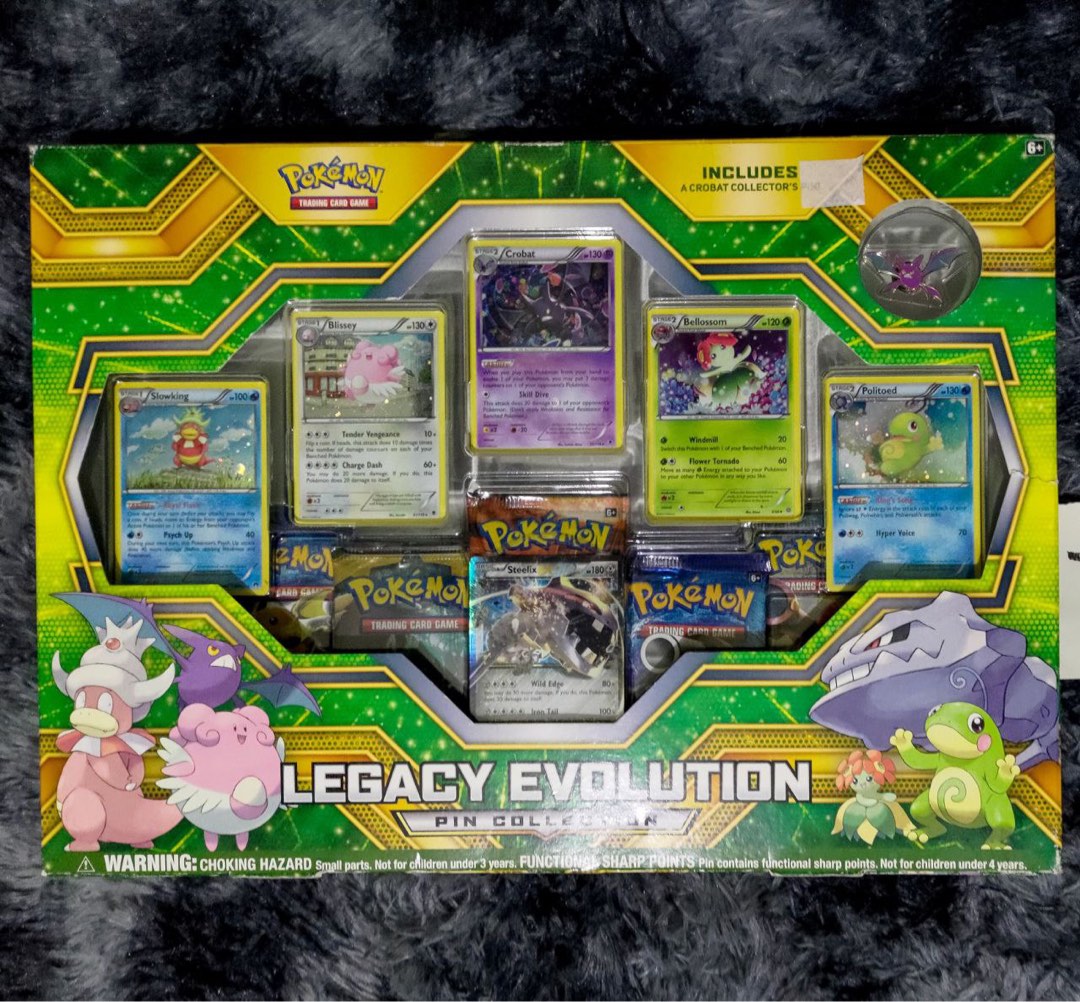 Sealed Legacy Evolution PIN collection (Creased Box), Hobbies & Toys ...