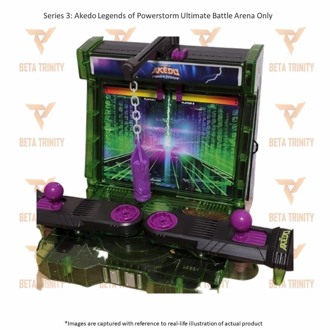 Series 3 Exclusive: Akedo Legends of Powerstorm Ultimate Battle Arena ...