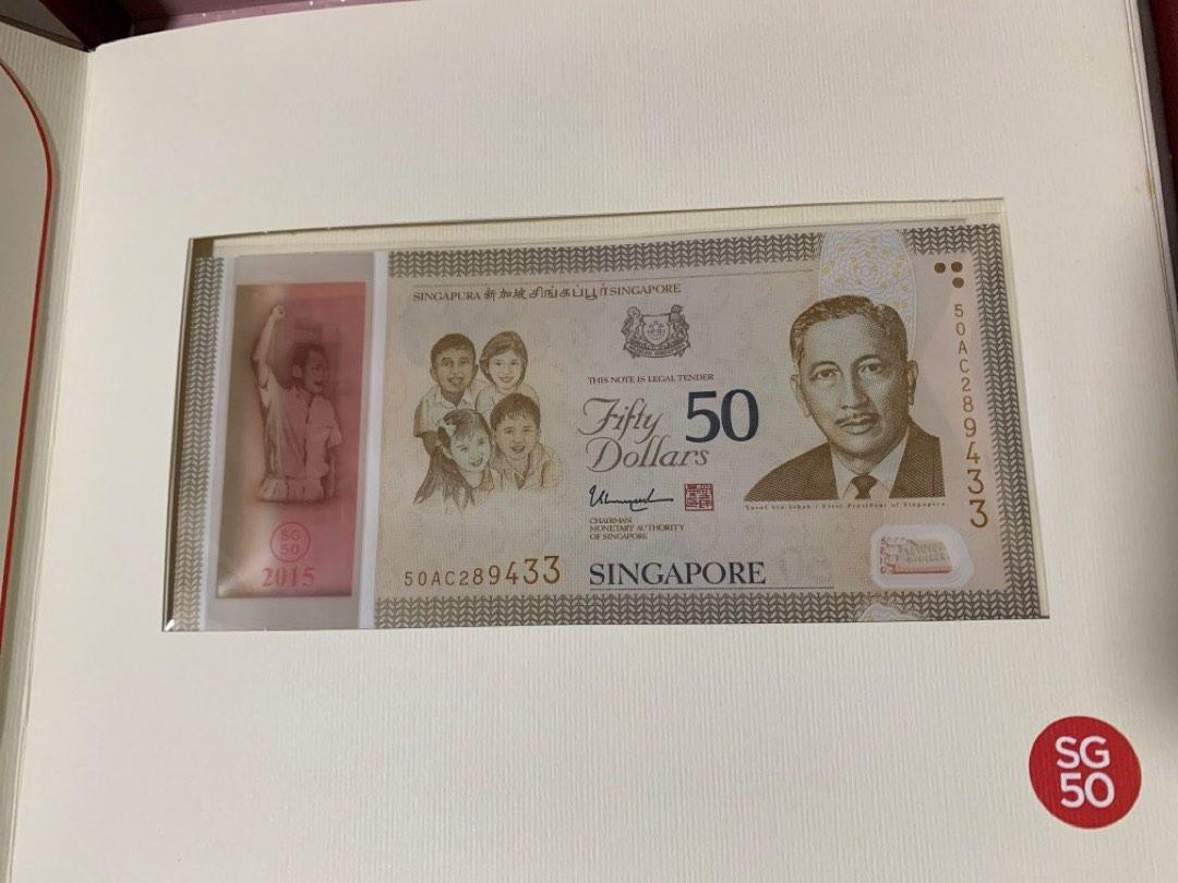 SG50 Singapore Commemorative Collectible Notes, Hobbies & Toys ...