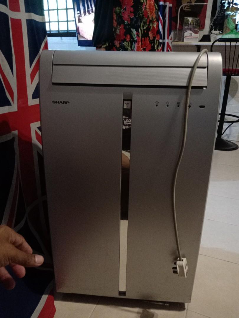 Sharp portable aircon, TV & Home Appliances, Air Conditioners & Heating ...