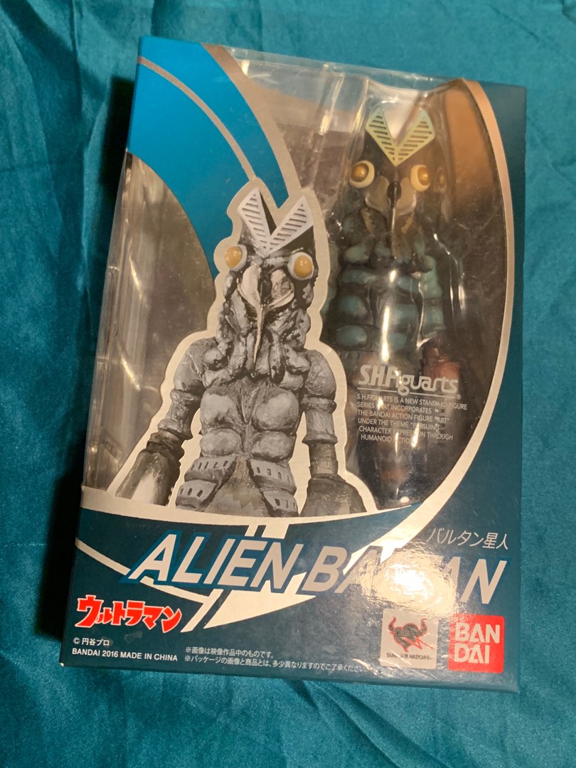 日版SHF Alien Baltan 巴努坦星人（已開）, 興趣及遊戲, 玩具 & 遊戲類 - Carousell