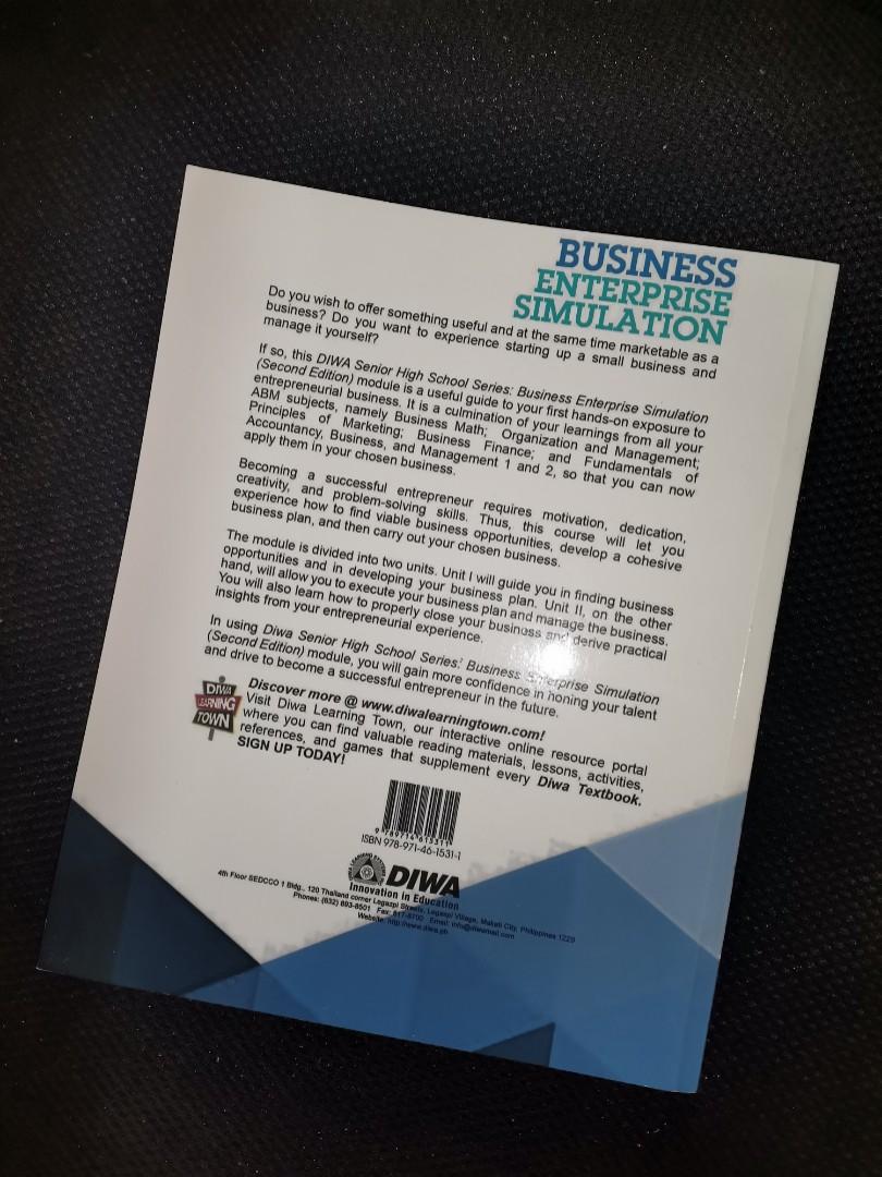 SHS Business Enterprise Simulation (Second Edition), Hobbies & Toys ...