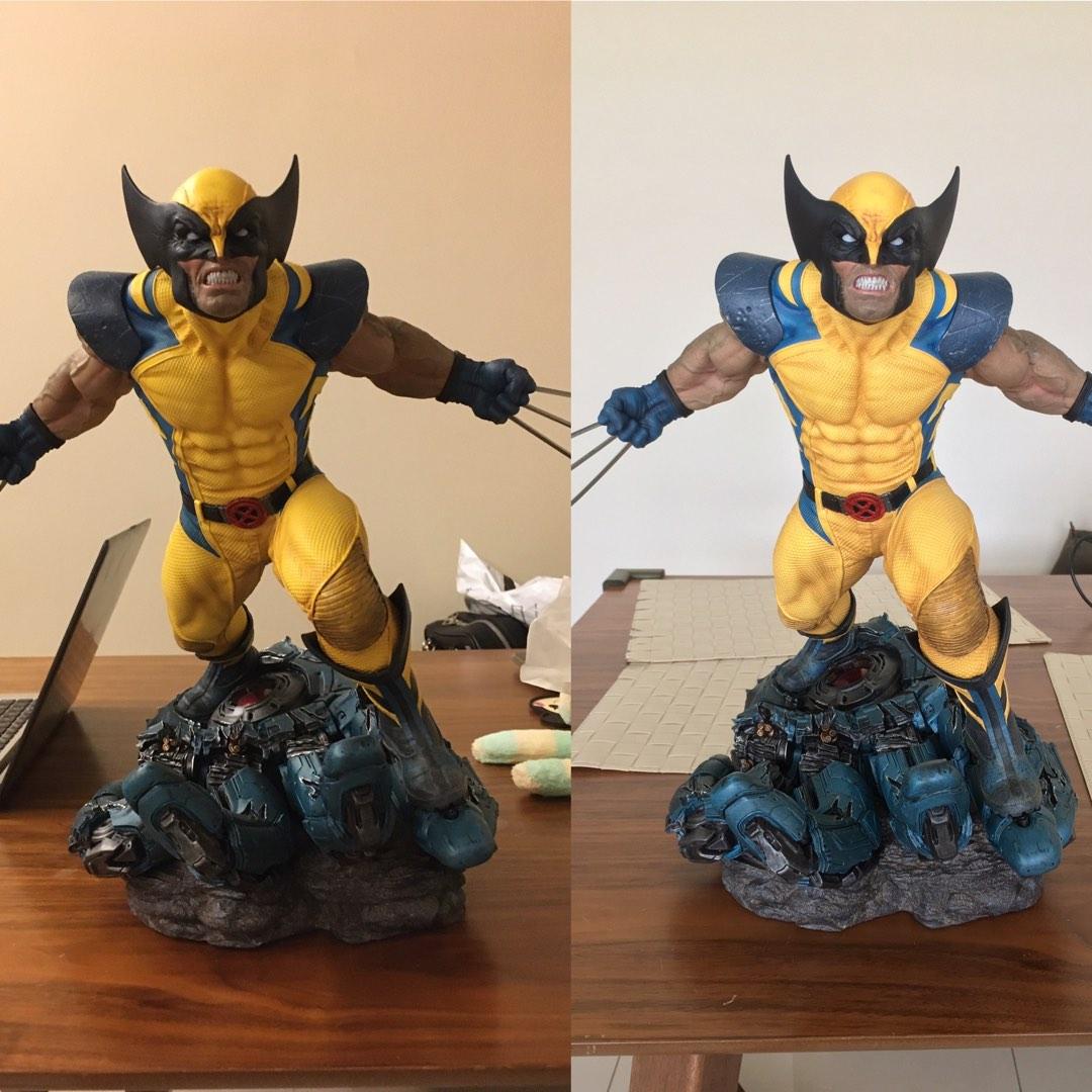 Sideshow Wolverine Premium Format 1/4 statue (Exclusive), Hobbies ...