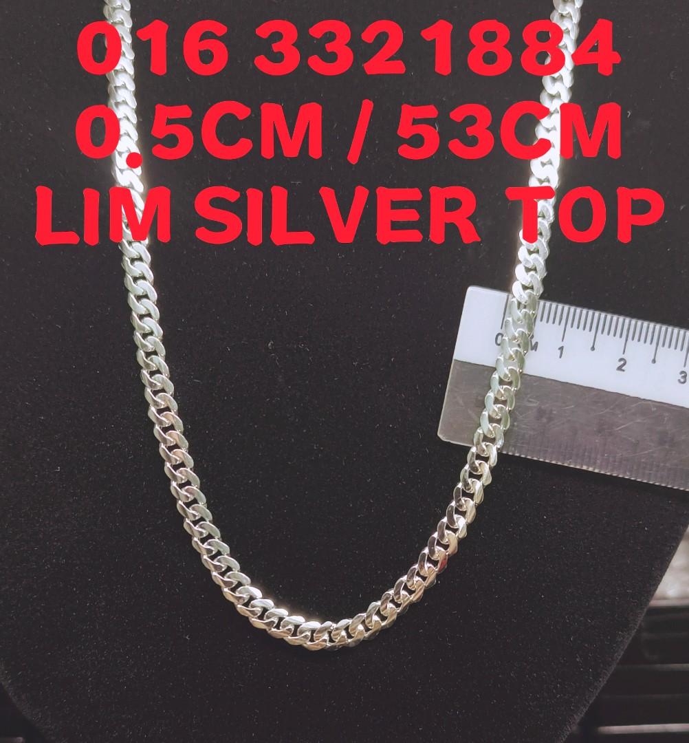 Silver original 925, Men's Fashion, Watches & Accessories, Jewelry on ...