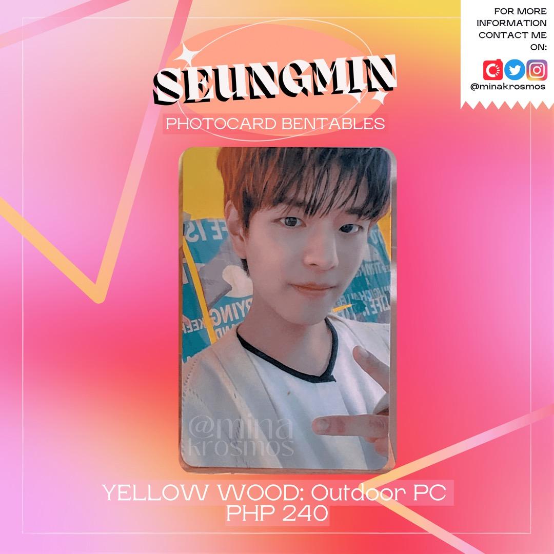 SKZ SEUNGMIN OFFICIAL Photocards Set 2, Hobbies & Toys, Memorabilia ...