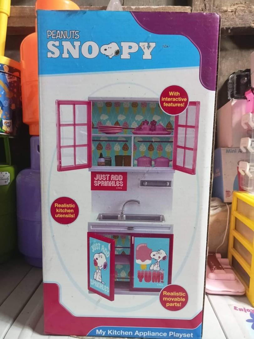 Snoopy kitchen Toy, Hobbies & Toys, Toys & Games on Carousell