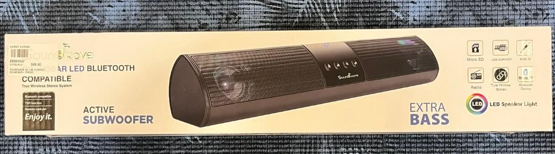 Soundwave Soundbar Bluetooth w Subwoofer (Brand new), Audio, Soundbars ...