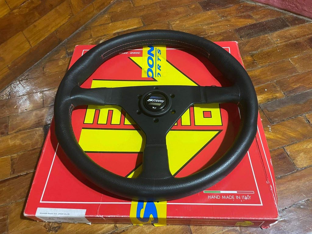 Spoon sports Steering wheel 3rd gen, Car Parts & Accessories ...