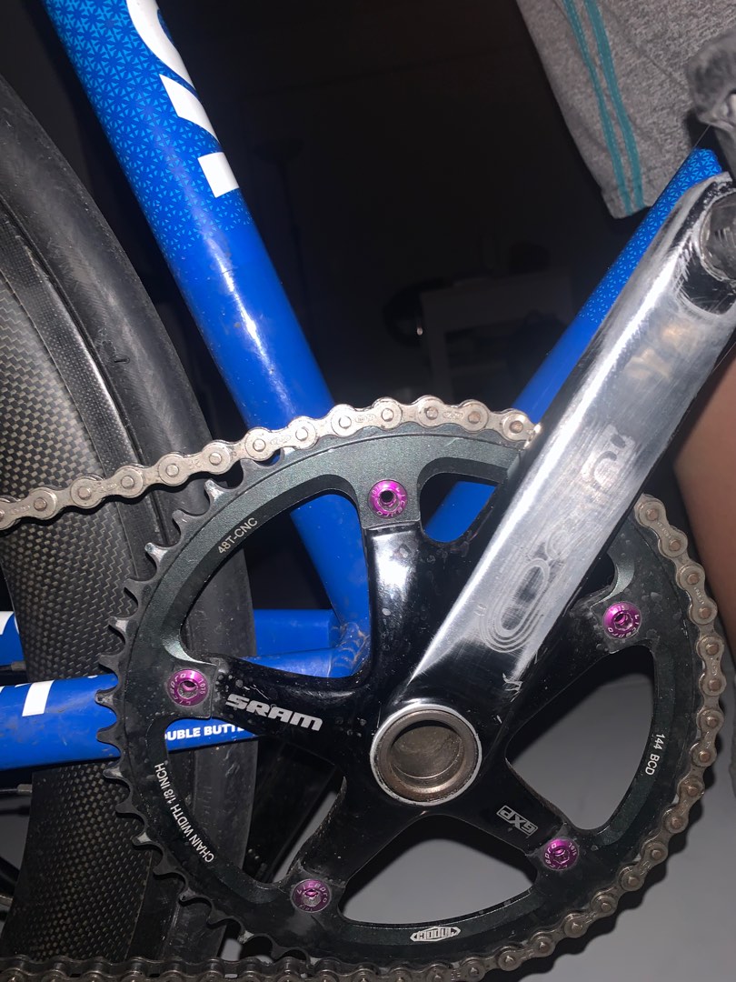 Sram omnium crankset, Sports Equipment, Bicycles & Parts, Parts ...