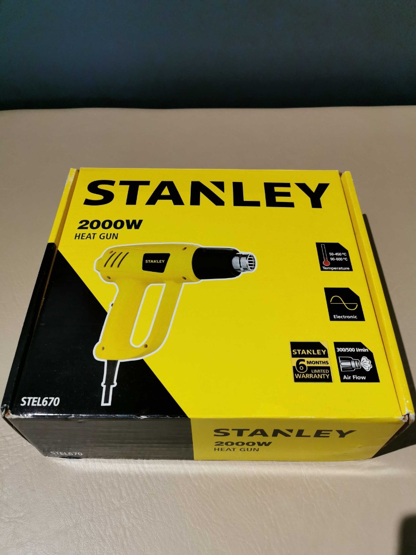 Stanley 2000W Heat Gun, Commercial & Industrial, Construction Tools ...