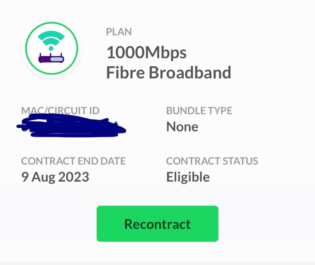 Starhub 1Gb Fibre Broadband Plan, Computers & Tech, Office & Business ...
