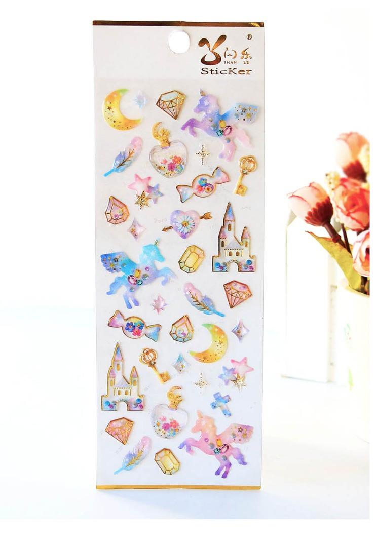 Stars sky stickers, space galaxy stationery, galaxy sky stickers, space ...
