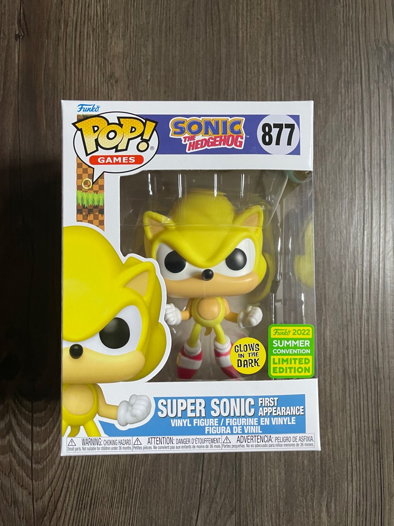 Super Sonic Funko Pop, Hobbies & Toys, Toys & Games on Carousell