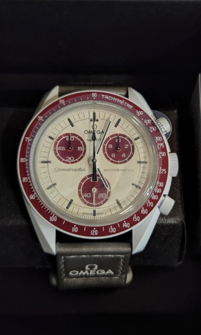 Swatch Omega Pluto, Luxury, Watches on Carousell