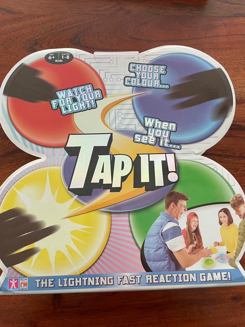 Tap It! The reaction game. Brand New not opened., Hobbies & Toys, Toys ...