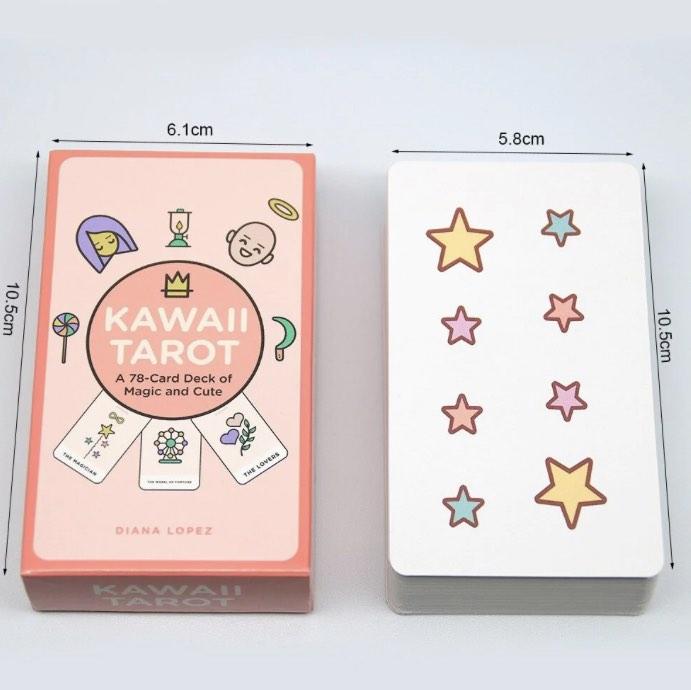 Tarot Cards Cute Tarot Cards With Instruction Kawaii Tarot Fortune ...