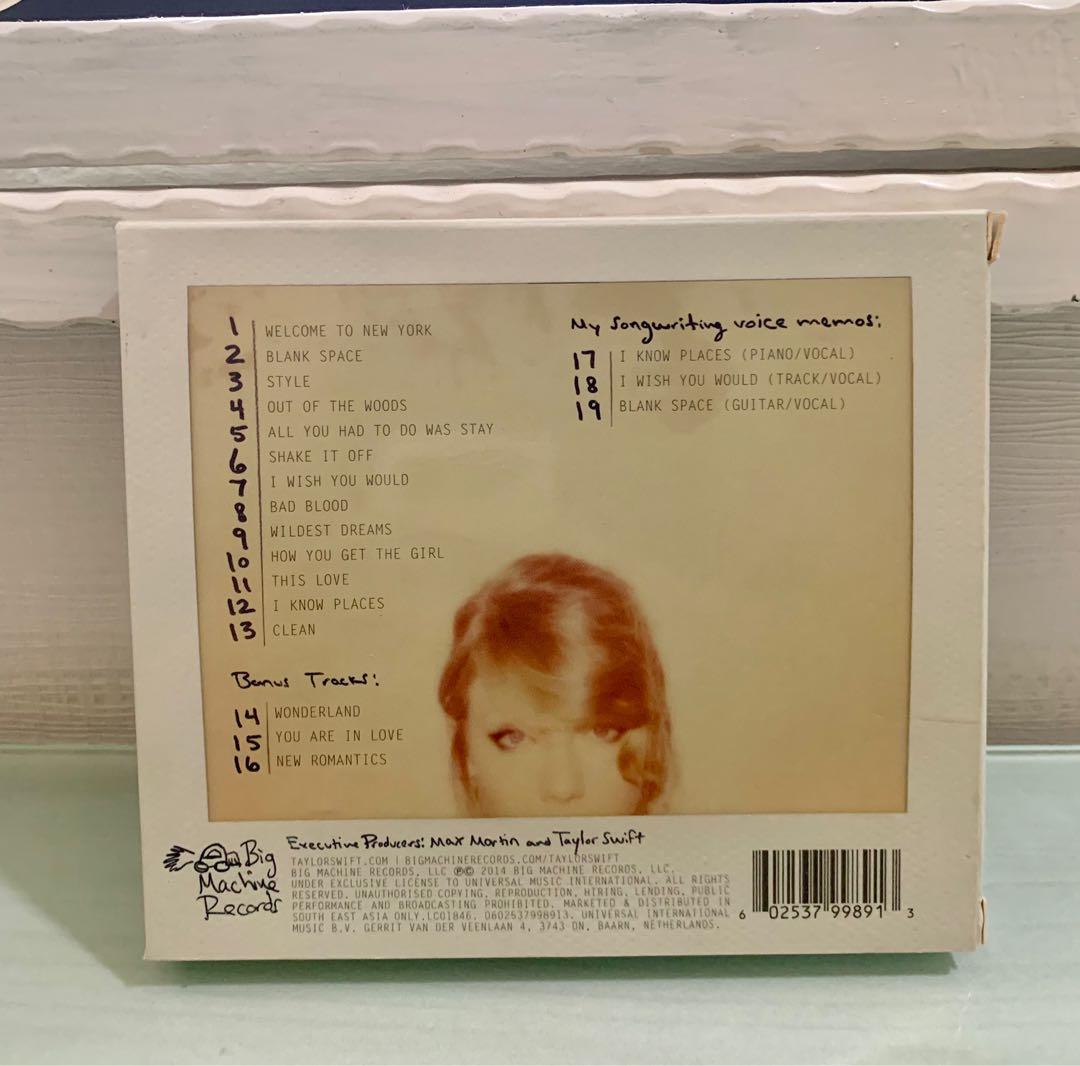 Taylor Swift 1989 Album with polaroids, Hobbies & Toys, Music & Media ...