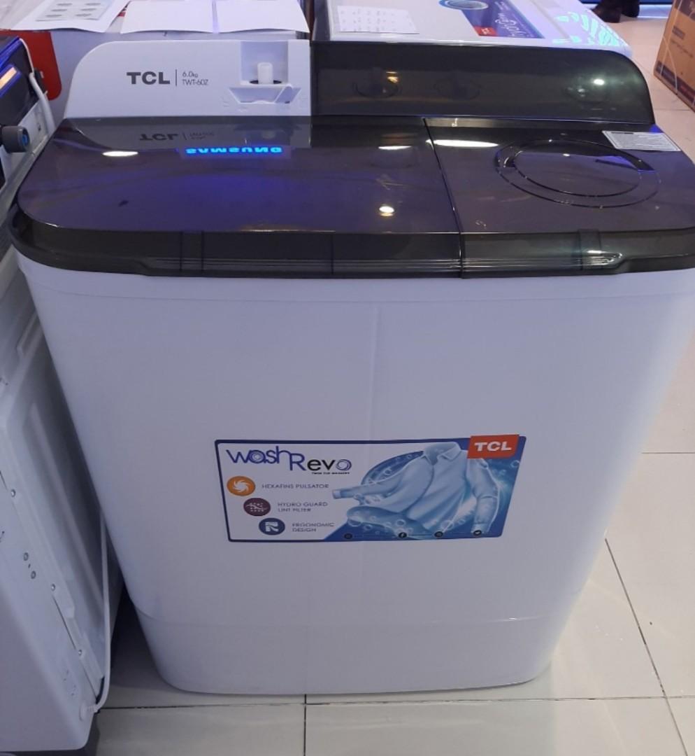 TCL TWIN TUB WASHING MACHINE on Carousell