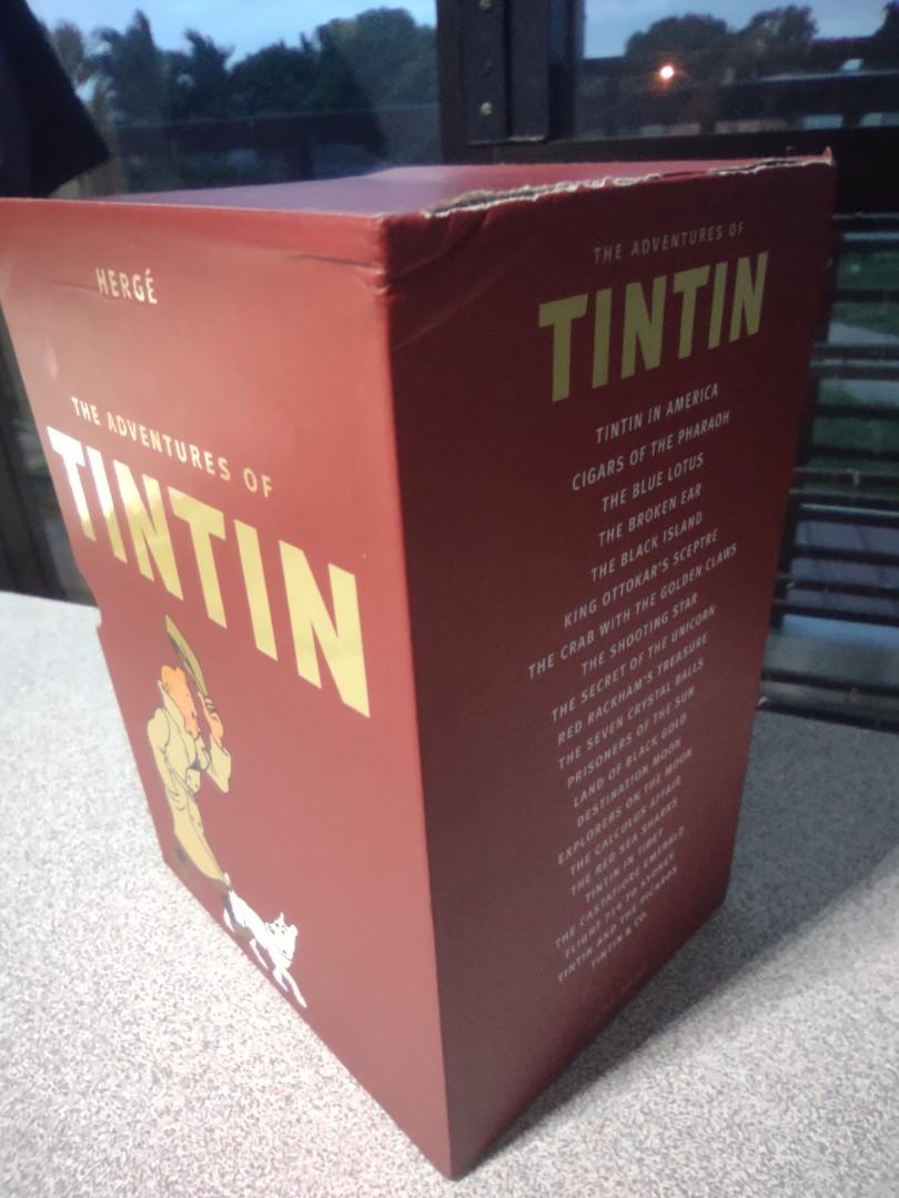 The Adventures of Tintin Bookset, Hobbies & Toys, Books & Magazines ...