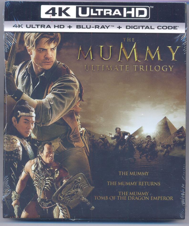 The Mummy Ultimate Trilogy 4K [ Blu-Ray ], Hobbies & Toys, Music ...