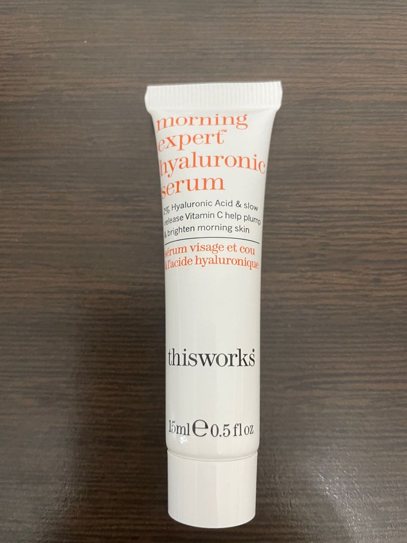 This works - Morning Expert Hyaluronic Serum - 15ml, Beauty & Personal ...