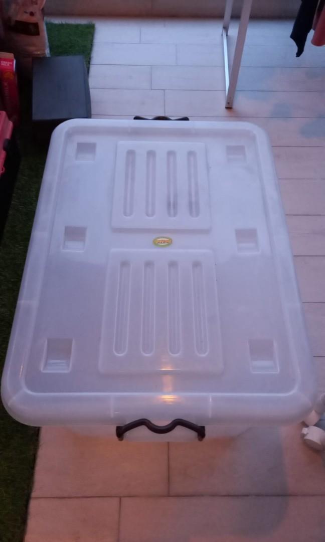 Toyogo plastic box, Furniture & Home Living, Home Improvement ...