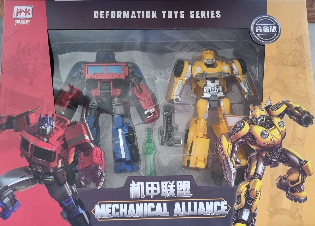 Transformers Mechanical Alliance - Optimus Prime and Bumblebee Set ...