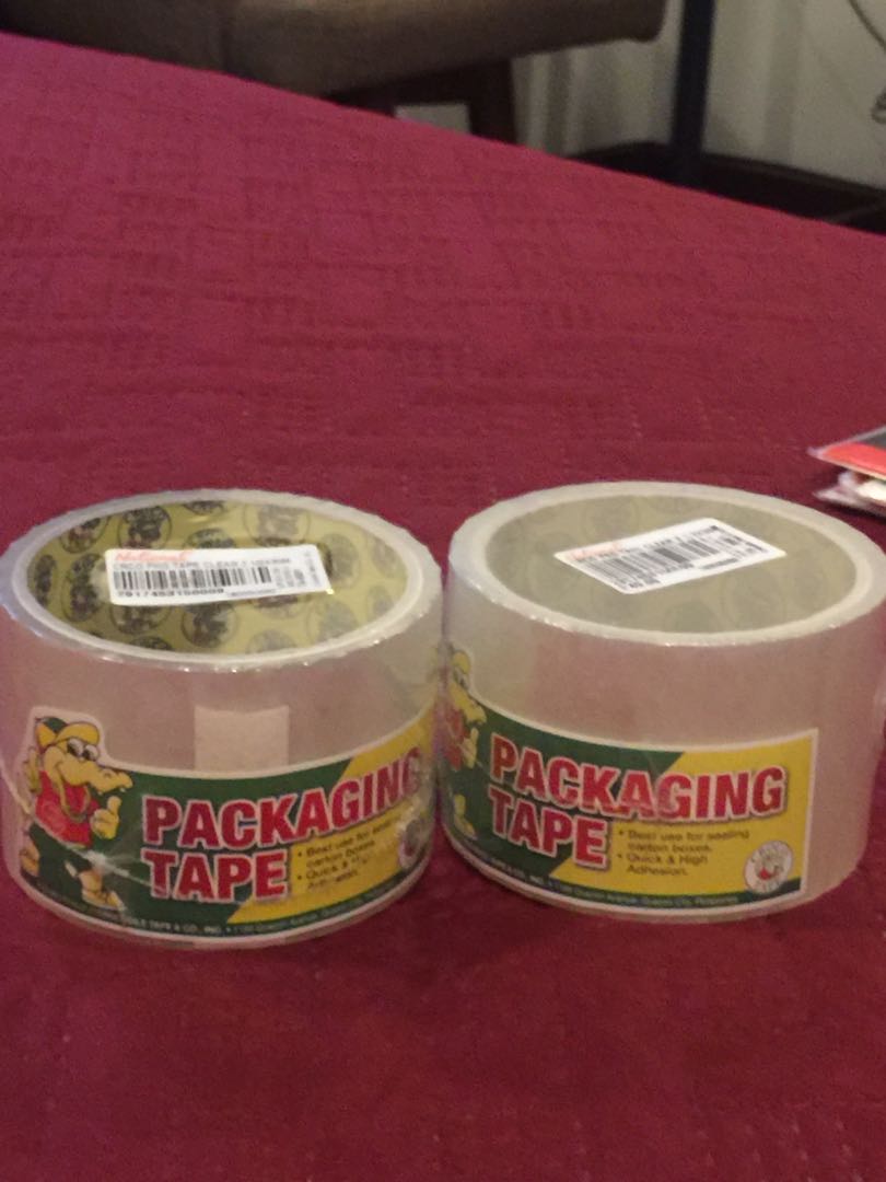 Transparent packaging tape, Hobbies & Toys, Stationary & Craft, Craft ...