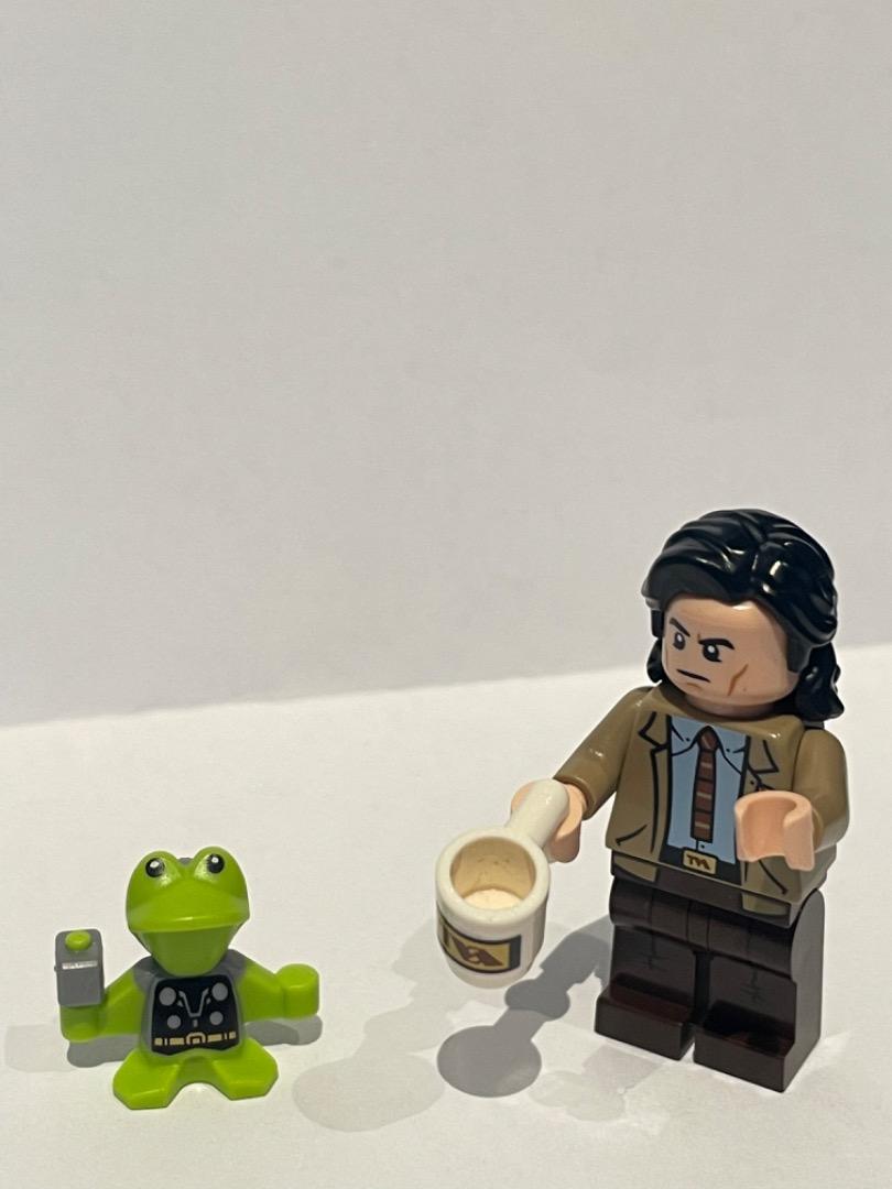 TVA Loki with frog and mug (Lego), Hobbies & Toys, Toys & Games on ...
