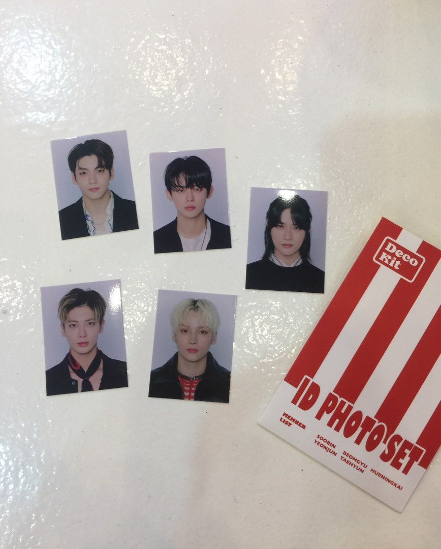 TXT DECO KIT ID PHOTO, Hobbies & Toys, Memorabilia & Collectibles, K ...