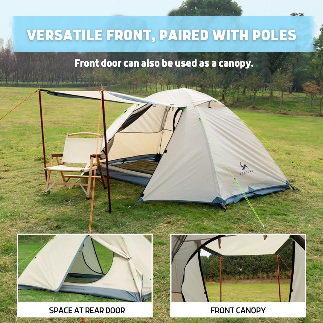 [Tomount] Ultralight Tent | Double-wall | 2-Doors | Waterproof ...