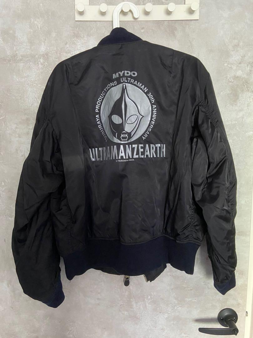 Ultraman Zearth 30th Anniversary Reversible Bomber Jacket, Men's ...