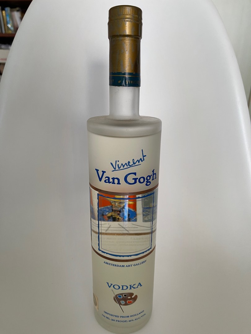 Van Gorh Vodka 750ml, Food & Drinks, Alcoholic Beverages on Carousell