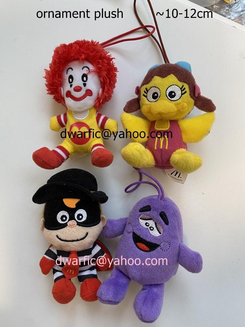 Various Mcdonald's Plush toys, Hobbies & Toys, Memorabilia ...