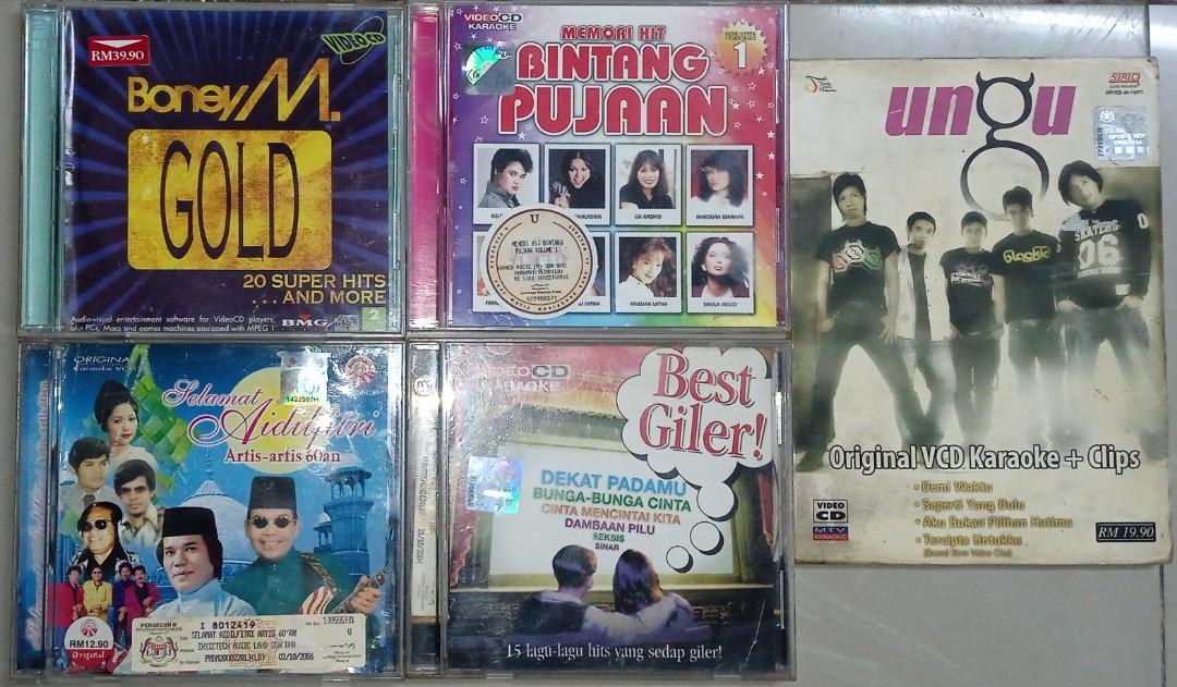 VCD Lagu.. Pelbagai, Hobbies & Toys, Music & Media, CDs & DVDs on Carousell