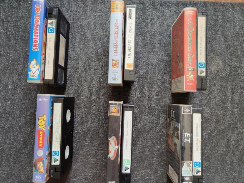 VHS Tapes Collection (Mixed), Hobbies & Toys, Memorabilia ...