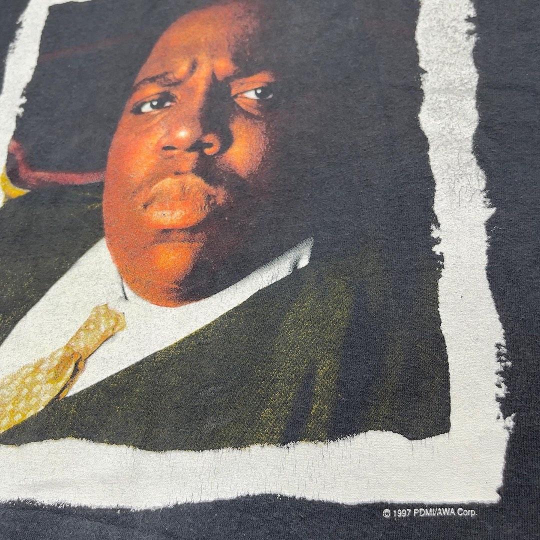 Vintage 90s Notorious Big Rap tee, Men's Fashion, Tops & Sets, Tshirts ...