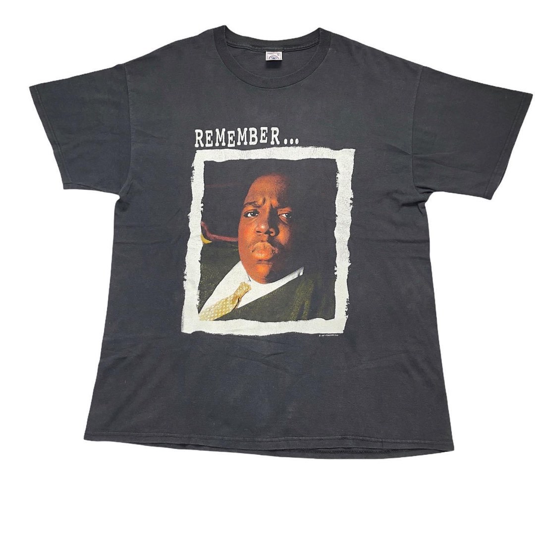 Vintage 90s Notorious Big Rap tee, Men's Fashion, Tops & Sets, Tshirts ...