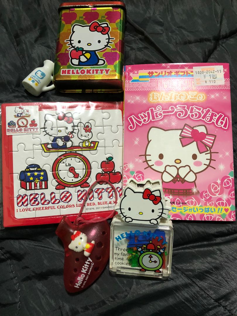 Vintage hello kitty collectible set, Hobbies & Toys, Toys & Games on ...