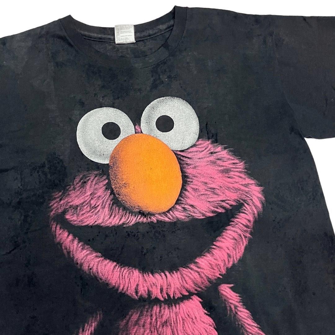 Vintage Sesame Street Elmo Shadow Shirt, Men's Fashion, Tops & Sets ...