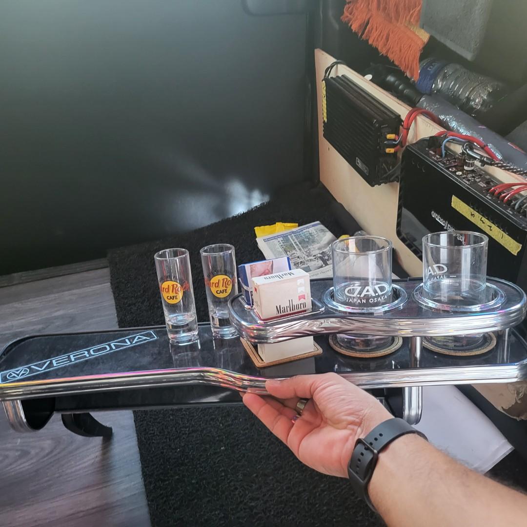 Vip table for hiace, Car Accessories, Accessories on Carousell