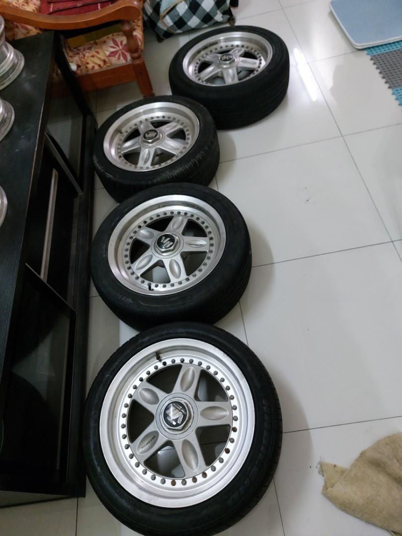 Volk Racing Group C 16 inch Japan, Auto Accessories on Carousell