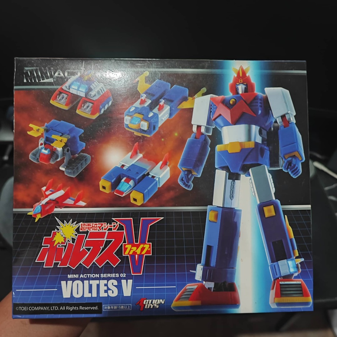 Voltes V Mini Action Series 02, Hobbies & Toys, Toys & Games on Carousell
